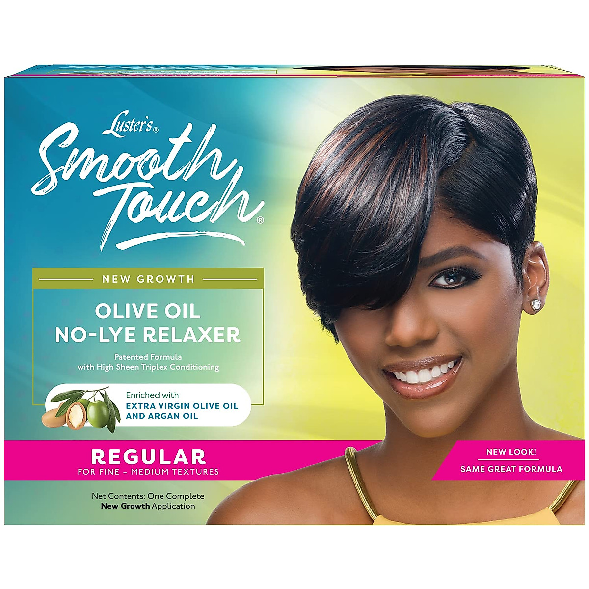 Luster's Pink Regular Smooth Touch New Growth No-Lye Relaxer System Regular - Case Pack 12