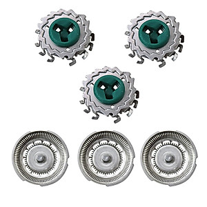 SH90 Replacement Blades for Philips Norelco Series 9000 Shaver,Men's Electric Shaver Replacement Heads Compatible with Phillips 8000 Series and Star Wars(SW9700,SW6700),3-pk
