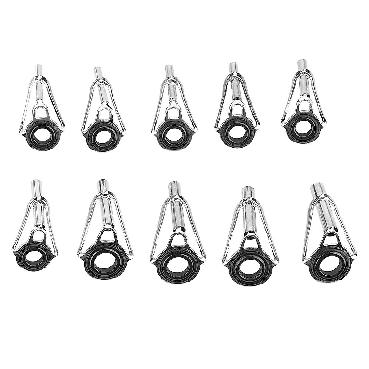 Convenient Corrosion-Resistant Sturdy Firm Fishing Rod Tips Replacement Kit, Fishing Rod Tips, Camping Hiking for Fishing Fishing Lovers