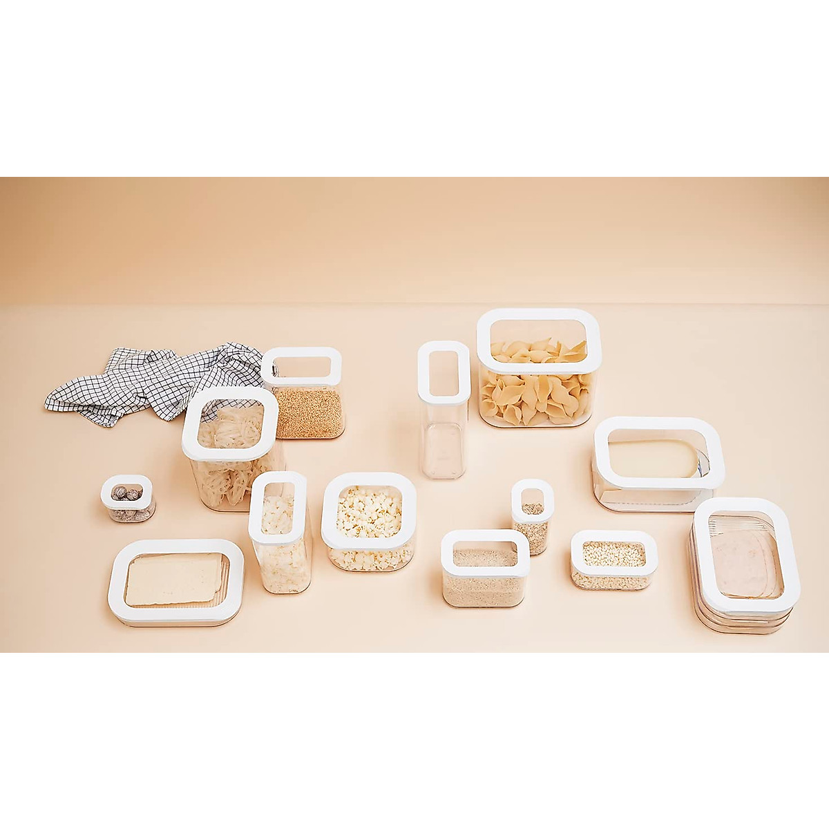 MEPAL, MODULA Food Storage Boxes with Lid for Salami, Cold Cuts, Turkey, Bologna, Deli and Luncheon Meat, BPA Free, Color, 3 X 550ml | 18.6oz, 1 Set