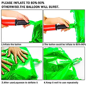 Soccer Party Balloon Garland Arch Kit, 111 Pcs Green White Black Confetti Balloons with Soccer Champion Cup Mylar Foil Balloons for Soccer Theme Party Decorations