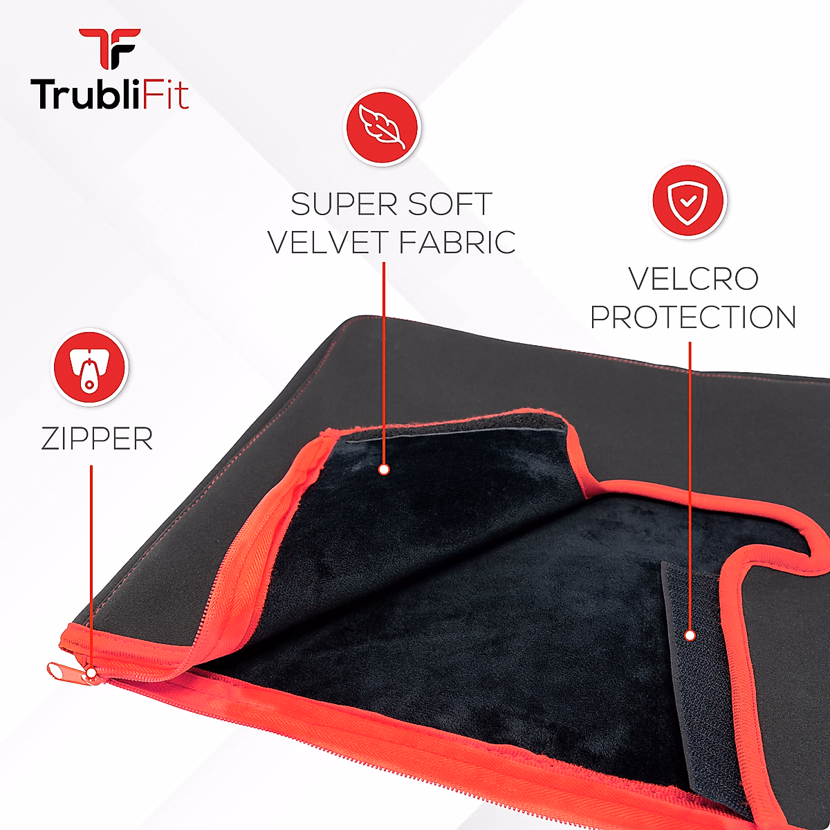 Premium Neoprene Monitor Cover for Peloton Bike Screen - Super Soft Terry - Fits Original or Bike+ and Peloton Tread - Protect from Dust and Damage - Screen Protector (Original Peloton)