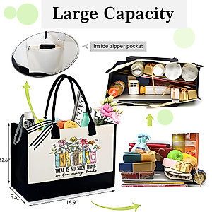 GemsLives Canvas Tote Bag Gifts for Book Lovers,Book Lovers Gifts - Birthdays Tote Bag for Book Lovers, Librarians, and Readers - Perfect for Bookish Gifts