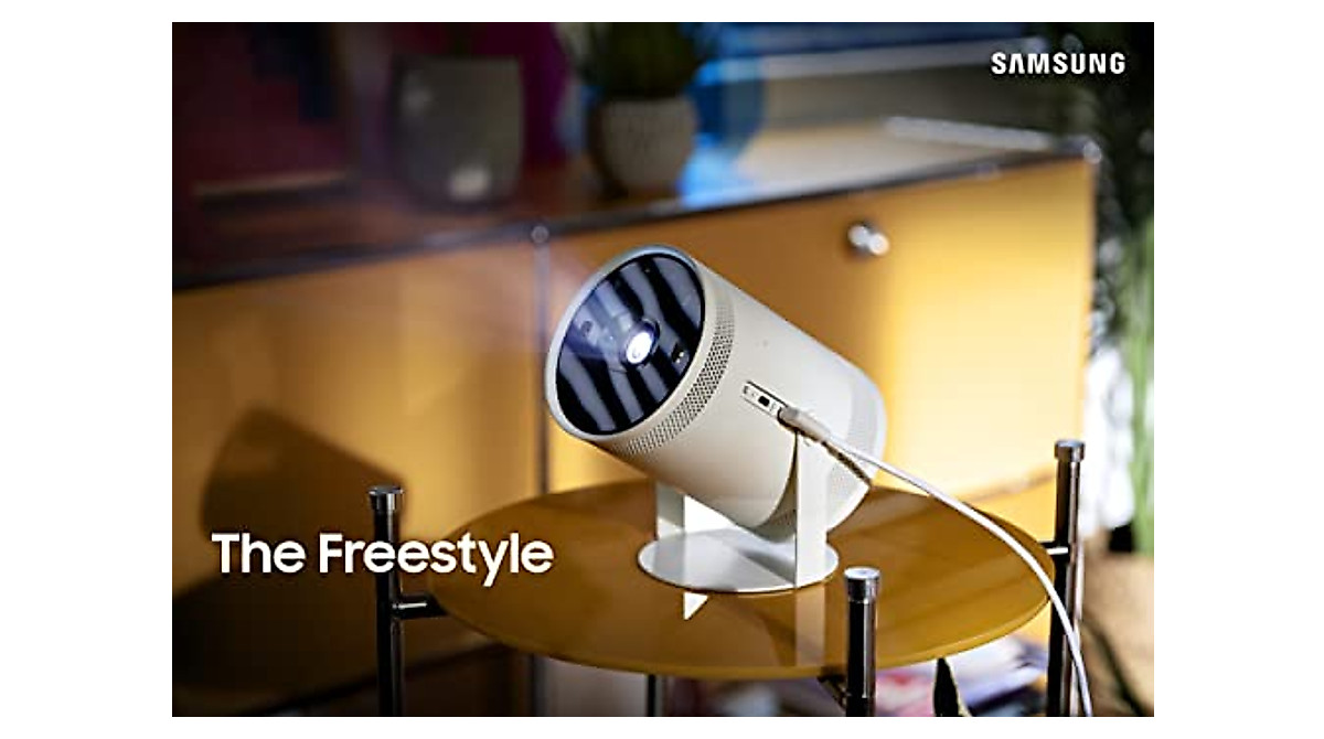 Samsung Freestyle Portable Projector - FHD, HDR, 360 Sound
