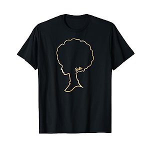 Barbie: Afro Barbie Silhouette T-Shirt