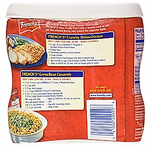 French's ORIGINAL French Fried Onions-3 (three) 6oz cans3