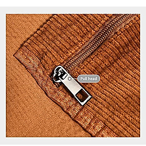 ALUWU Corduroy Tote Bag for Women Girl Casual Work Canvas Shoulder Handbags Cute Large Purse Light Green