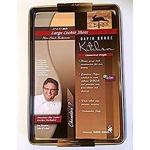 David Burke Commerical Weight Large Cookie Sheet 17 X 11" Bronze