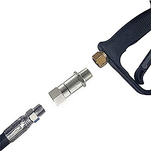 Tool Daily Pressure Washer Swivel, 3/8 Inch NPT-M Male Thread, 4000 PSI