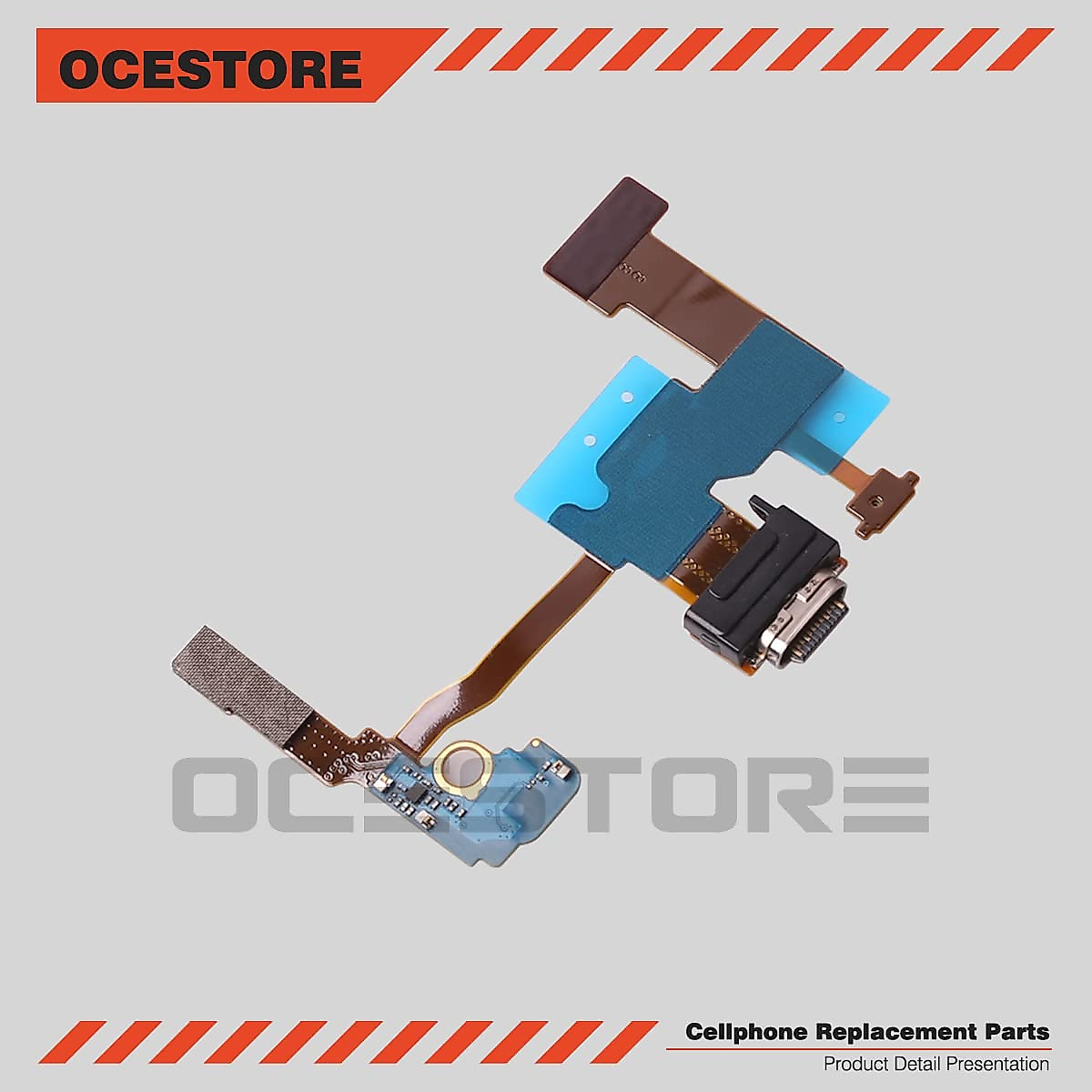 OCESTORE USB Charging Replacement for Pixel 2 XL G011C 6.0" USB Charger Connector Board Port Dock with Mic Flex Cable