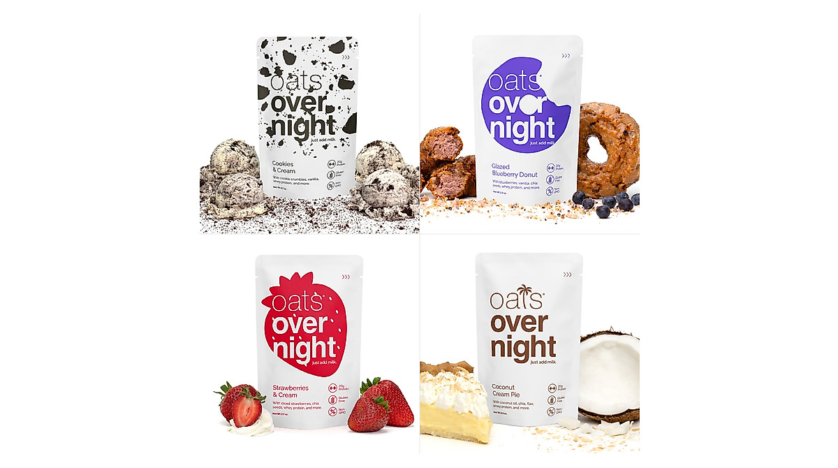 Oats Overnight Party Pack - High Protein & Low Sugar Breakfast