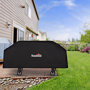 Stanbroil 36 inch Griddle Cover for Blackstone 4 Burner Grills, 600D Heavy Duty Waterproof Canvas Flat Top Gas Grill Cover for Blackstone 36" Griddle Cooking Station