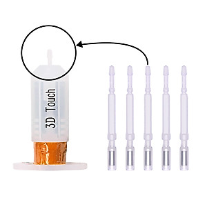AIEX 5pcs Bl Touch Probe Pin Replacement, Smart Automatic Bed Leveling Touch Probe Pin Replacement Auto Bed Leveling Sensor Probe Tips Replacement Probe for Bltouch, 3D Touch