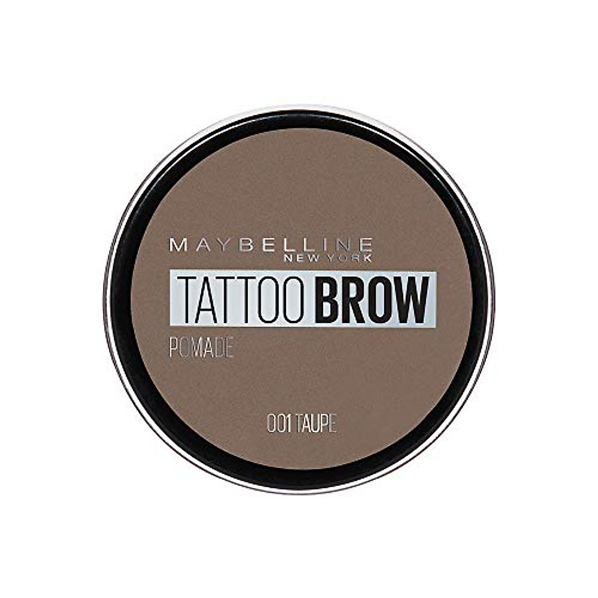 Maybelline Eyebrow, Tattoo Brow Longlasting Eyebrow Pomade Pot Taupe