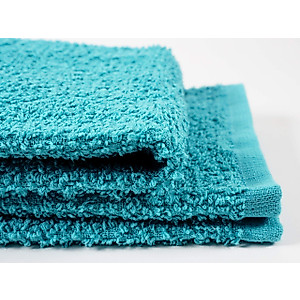 KAF Home Pantry Piedmont Terry Kitchen Towels | Set of 8, 16 x 26 inch, Absorbent Terry Cloth Dish Towels, Hand Towels, Tea Towels | Perfect for Kitchen Spills, Cooking, and Messes - Dark Gray