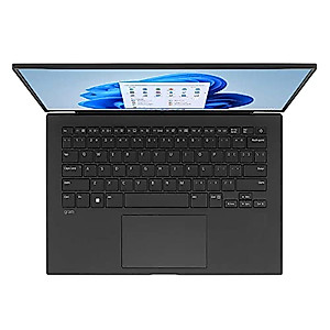 LG Gram 14" WUXGA (1920x1200) IPS Ultra Laptop | Intel i7-1260P 12-Core | Intel Iris Xe Graphics | Backlit Keyboard | Fingerprint | Thunderbolt 4 | Wi-Fi 6E | 16GB LPDDR4 2TB SSD | Win11 Pro