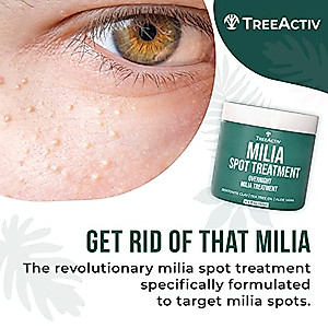 Treeactiv Overnight Milia Spot Treatment 0.5oz, Improves Milia Overnight, Effectively Treat Milia Blemishes in 2 Weeks, Natural Milia Treatment, 120+ Uses