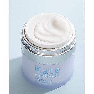 Kate Somerville Oil Free Moisturizer - Clinically Formulated for Oily Skin – Lightweight, Hydrating Daily Oil Control Face Cream, 1.7 Fl Oz
