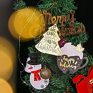 Merry Christmas Cards Holiday Greeting Cards 18 Cards with Red Envelopes and Cute Seals 30 Pack Set Assorted