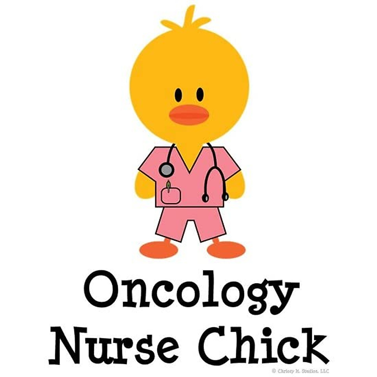 CafePress Oncology Nurse Chick Mug Ceramic Coffee Mug, Tea Cup 11 oz
