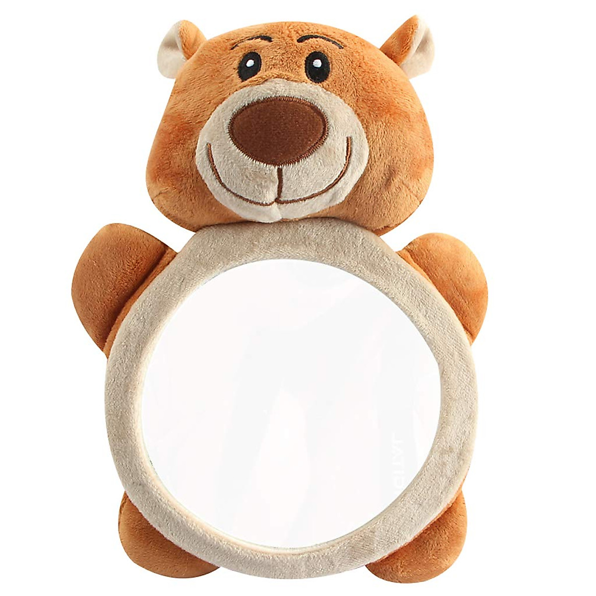 Soft Bear Frame Baby Car Mirror, Rear Facing Mirrors, Backseat Baby Mirror, Rear View Car Mirror, Shatterproof