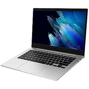 Samsung Galaxy Book Go 5G Laptop (256GB, 8GB RAM, Wi-Fi + 5G / 4G LTE) 14.0" Snapdragon 8cx Gen 2, GSM Unlocked Windows 11 Cellular Notebook w/ 180-Degree Hinge (Silver) (Renewed)