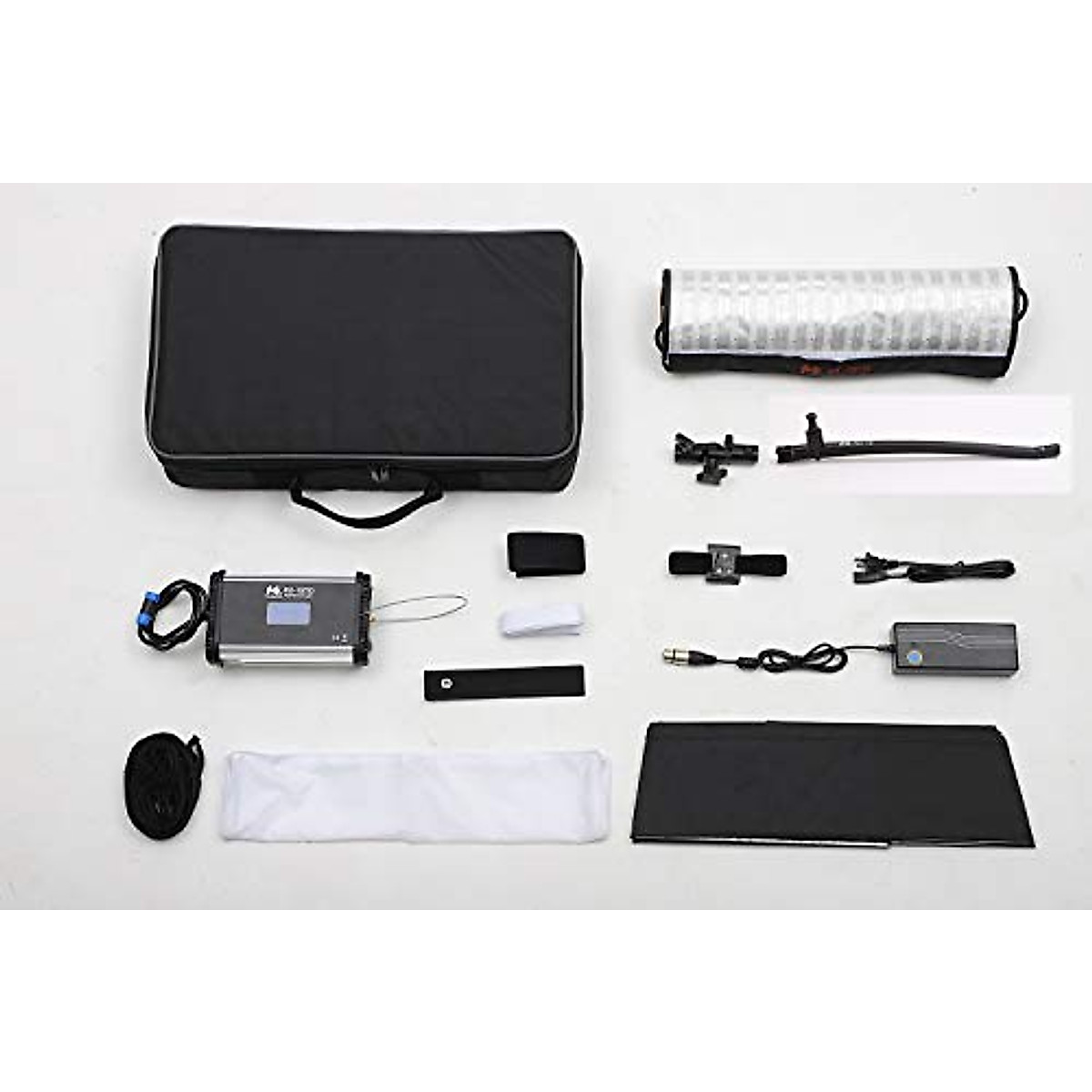 Falcon Eyes Bi-Color RX-18TD Kit Bi-Color Flexible LED Photo Light + RX-18OB Extended Softbox + RX-18SBHC Honeycomb Grid Softbox