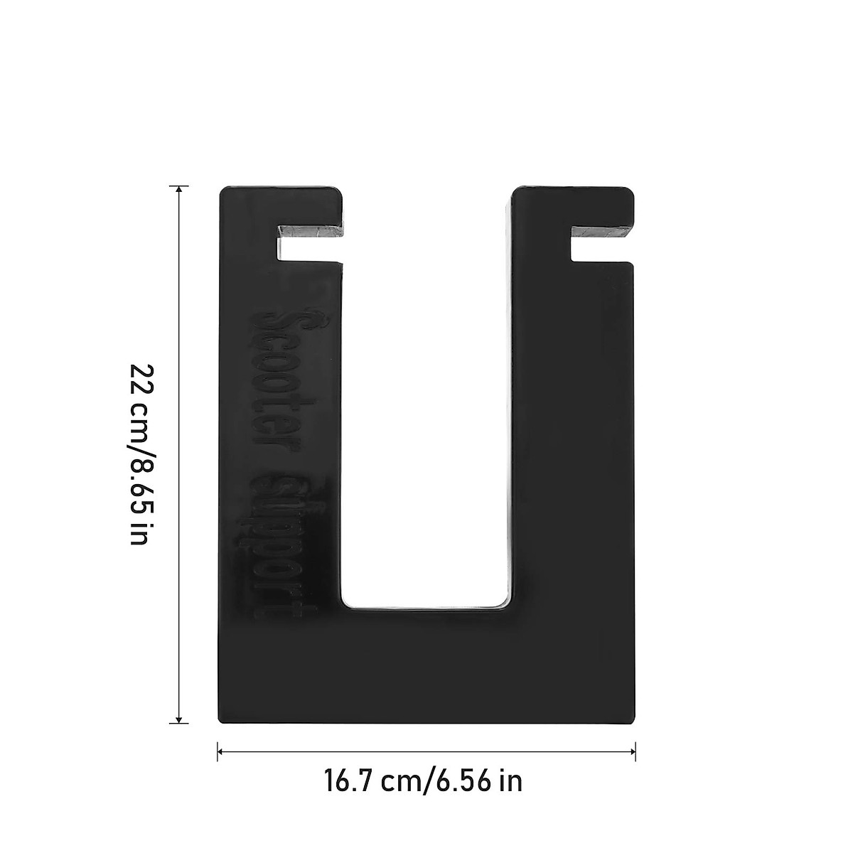 BESPORTBLE 2pcs Bikes Bicycle Floor Parking Rack Bike Standing Organizer Adjustable Bicycle Park Stand for Mountain Bikes Road Bikes Kids Bikes Stopper