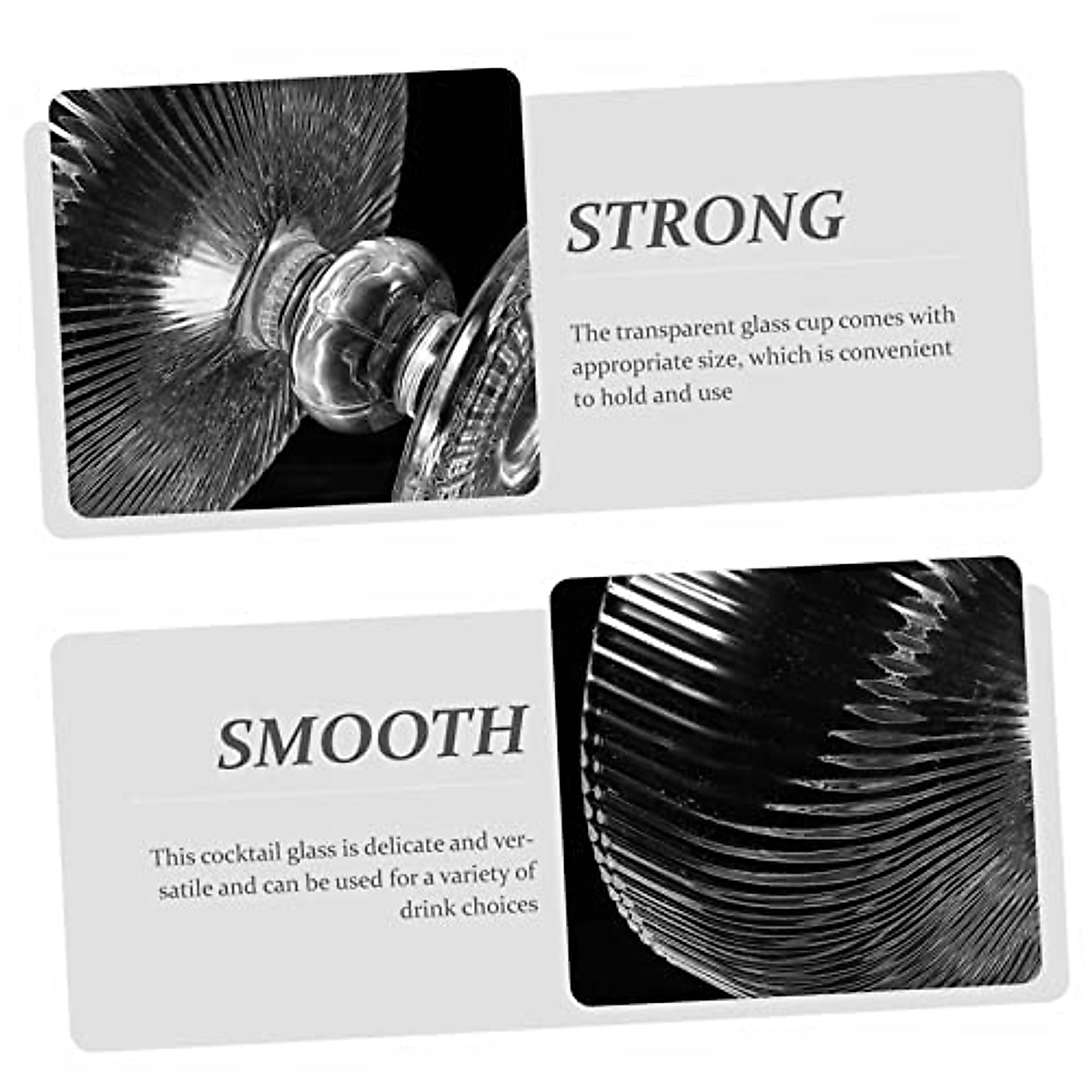 YARNOW Ice Cream Goblet Clear Glass Bowls Clear Glass Mugs Dessert Plates Glass Footed Ice Cream Bowls Clear Glass Parfait Cups Ice Cream Cups Glass Sundae Trifle Cup Appetizer Cup Glass