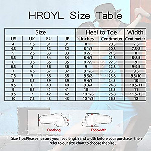 HROYL Women Rhinestone Ballroom Dance Sandals Latin Salsa Glitter Dancing shoesYCL483-9 Brown, 7 B(M) US