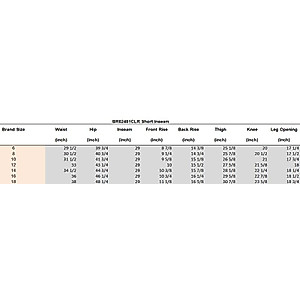 Briggs New York Womens Pull On (Regular Short & Tall Length) Dress Pants, Black, 14 US