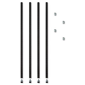Alera ALESW59PO36BL - Stackable Posts For Wire Shelving