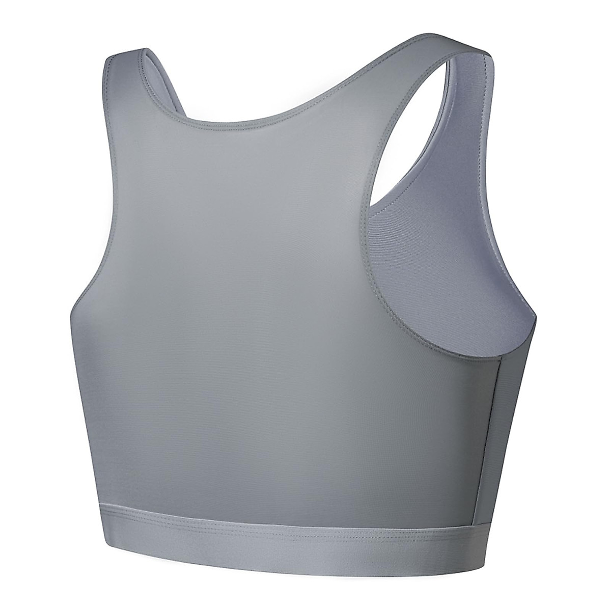 JARAZIN Chest Binder Binder Trans Transgender FTM Tomboy Pullover Breast Binder Bras Tank Top for Women (Medium, Grey)