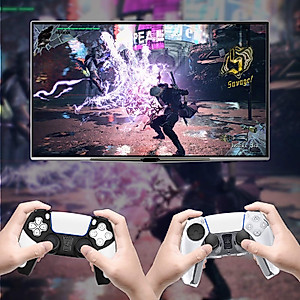 Carrying Case Compatible with PS5 - 15 in 1 Travel Carrying Hard Case Pouch Storage Bag with Cover Protector,Thumb Grips,Trigger Extender, Charging Cable Accessories Kit for PS5 Controller