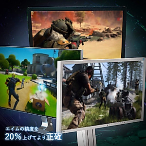 EVOgames Aim up sticker Made in Japan 4 types 12 sheets set glue-free FPS target sticker Always aiming TPS FPS sticker for PS5 PS4 Switch Xbox PCgame