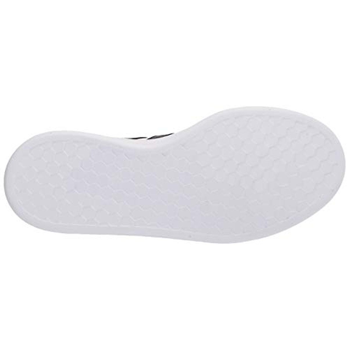 adidas men's Grand Court Sneaker, White/Black/White, 11.5 US