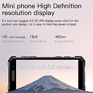 Unlocked Android Smartphone,S10max Mini Rugged Cell Phone,4GB RAM NFC Unlocked Smartphone IP68 Waterproof 4G Smartphone Phone (#2)
