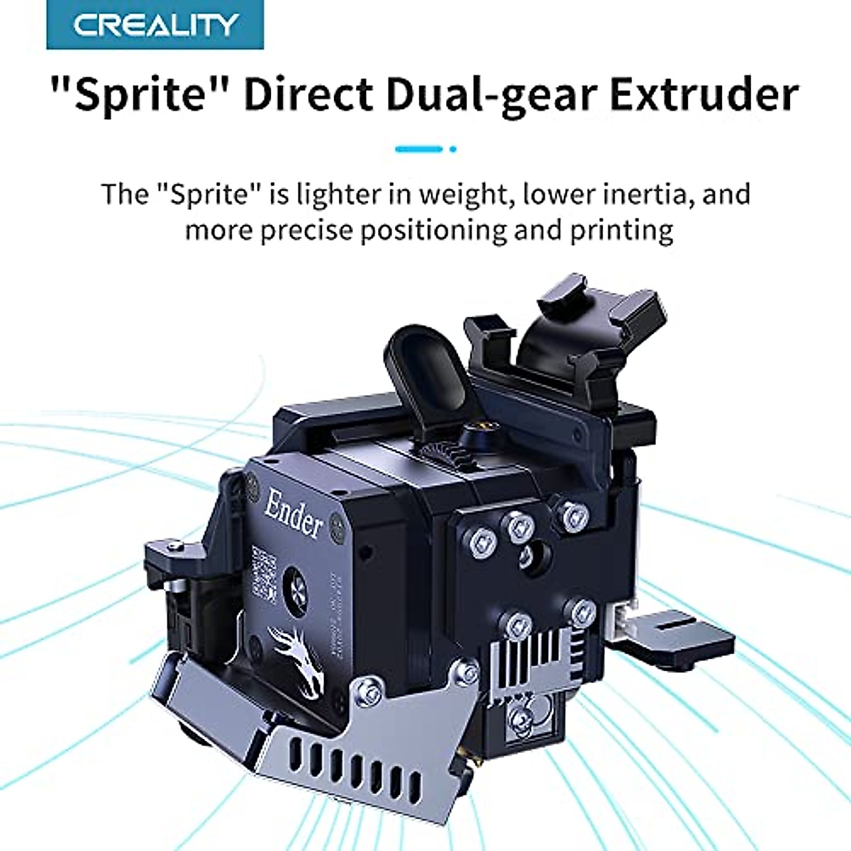 Official Creality 3D Printer Ender 3 S1 with CR Touch Auto Leveling, Sprite Extruder, High Precision Z-axis, Removable PC Build Plate, FDM 3D Printer for Beginners Professional 8.66"x 8.66" x 10.63"