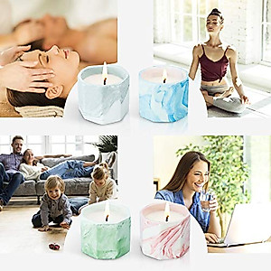 Scented Candles Set, Candles for Home Scented, Aromatherapy Candles for Home, Soy Wax Candles Set 4 x 2 oz, Wonderful Gifts for Mother, Women, Friends and Coworkers, Mothers Day Gifts