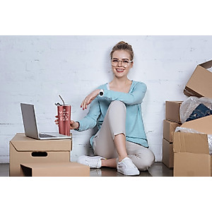 Fancyfams She Believed She Could So She Did, 22 oz Stainless Steel Tumbler, Congratulations Gifts, College Graduation Gifts for Her, Encouraging Gifts for Women (22oz - Rose Gold)