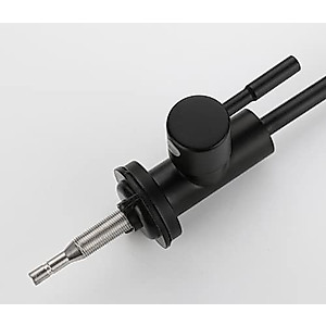 HOMCBEC Lead-Free Reverse Osmosis Faucet Drinking Water Filter Faucet Stainless Steel 304 Kithen Sink Faucet (Matte Black)