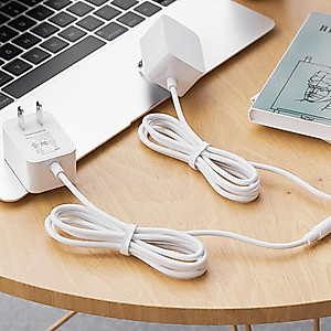 Power Cord for Motorola Baby Monitor MBP36S MBP41S MBP843 MBP36XL MBP38S MBP43S MBP33S MBP843 MBP853 MBP854 MBP855 Connect for Parent Unit Charger Supply