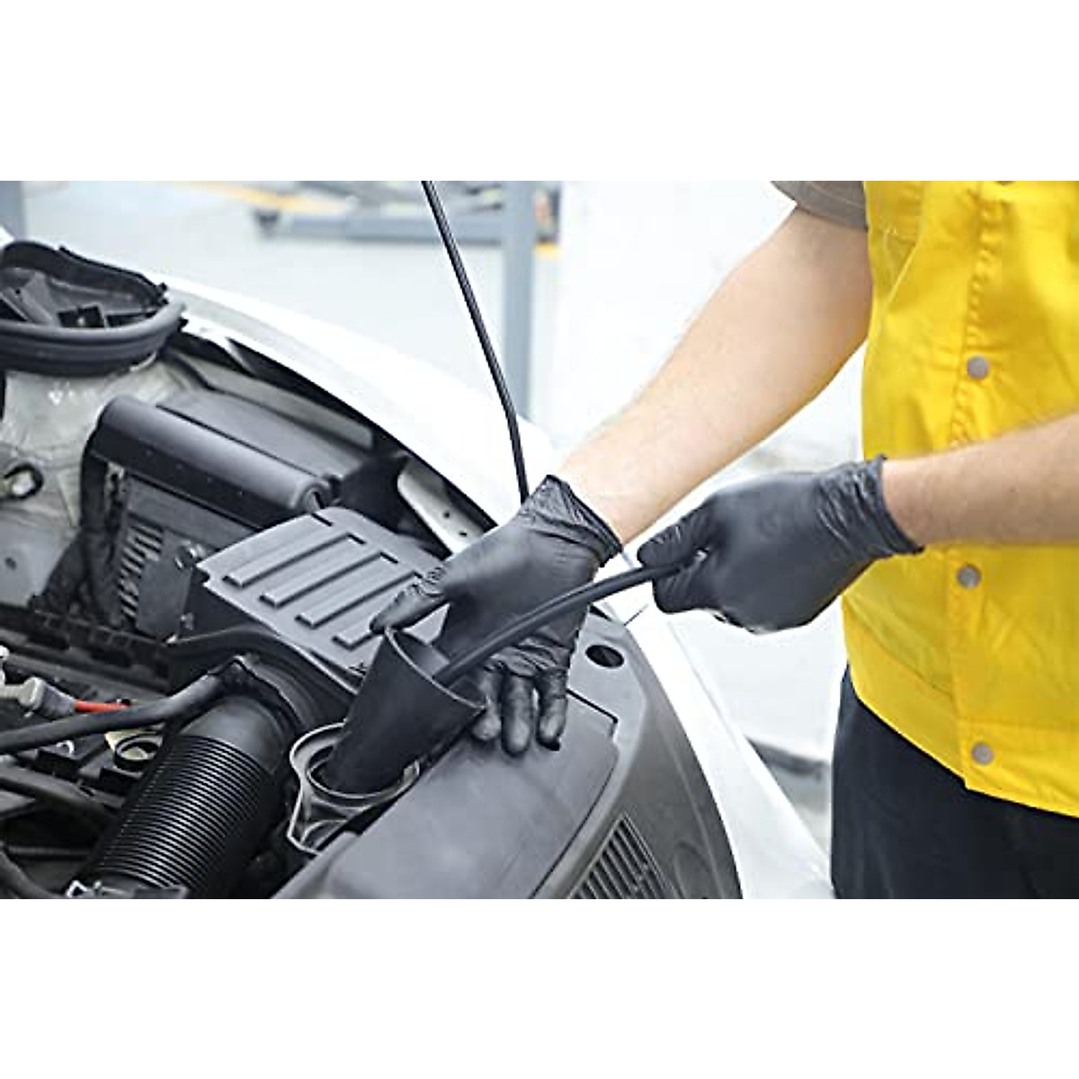 AUTOOL Smoke Cone Leak Detector Exhaust Intake Boot Adapter Leak Detection Accessories for Automotive EVAP Leak Locator Tester