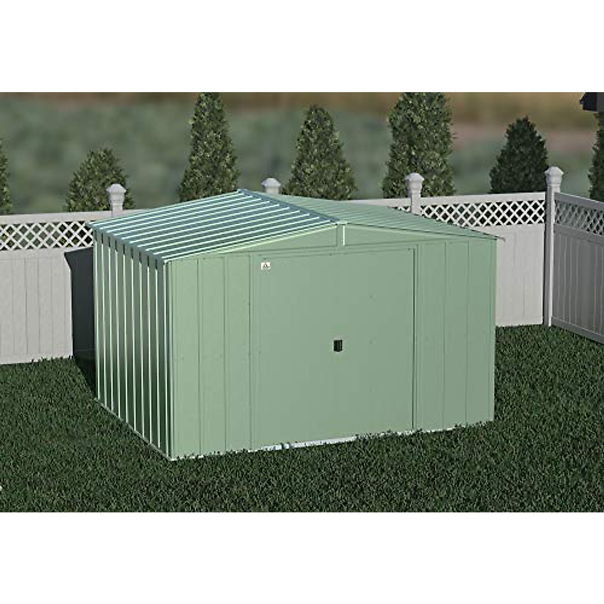 Arrow Shed Classic 10' x 8' Outdoor Padlockable Steel Storage Shed Building