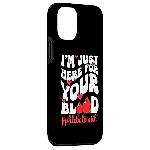 iPhone 12/12 Pro Phlebotomist Phlebotomy Groovy Phlebotomist Case