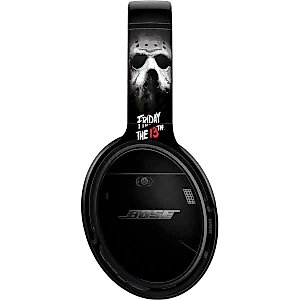 Skinit Decal Audio Skin Compatible with Bose QuietComfort 35 Headphones - Officially Licensed Warner Bros Jason Voorhees Design
