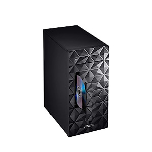 ASUS Desktop S300, Intel Core i5-10400 Processor, 16GB DDR4 RAM, 512GB PCIe SSD, DVD Drive, Windows 10 Home, Wired Keyboard & Mouse Included, Black, S300MA-DH501