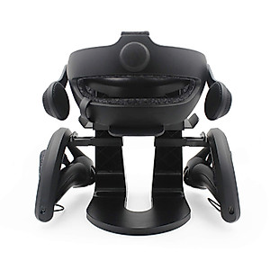 AMVR VR Headset Display Stand and Controllers Holder for Steam Valve Index Virtual Reality Mount Station