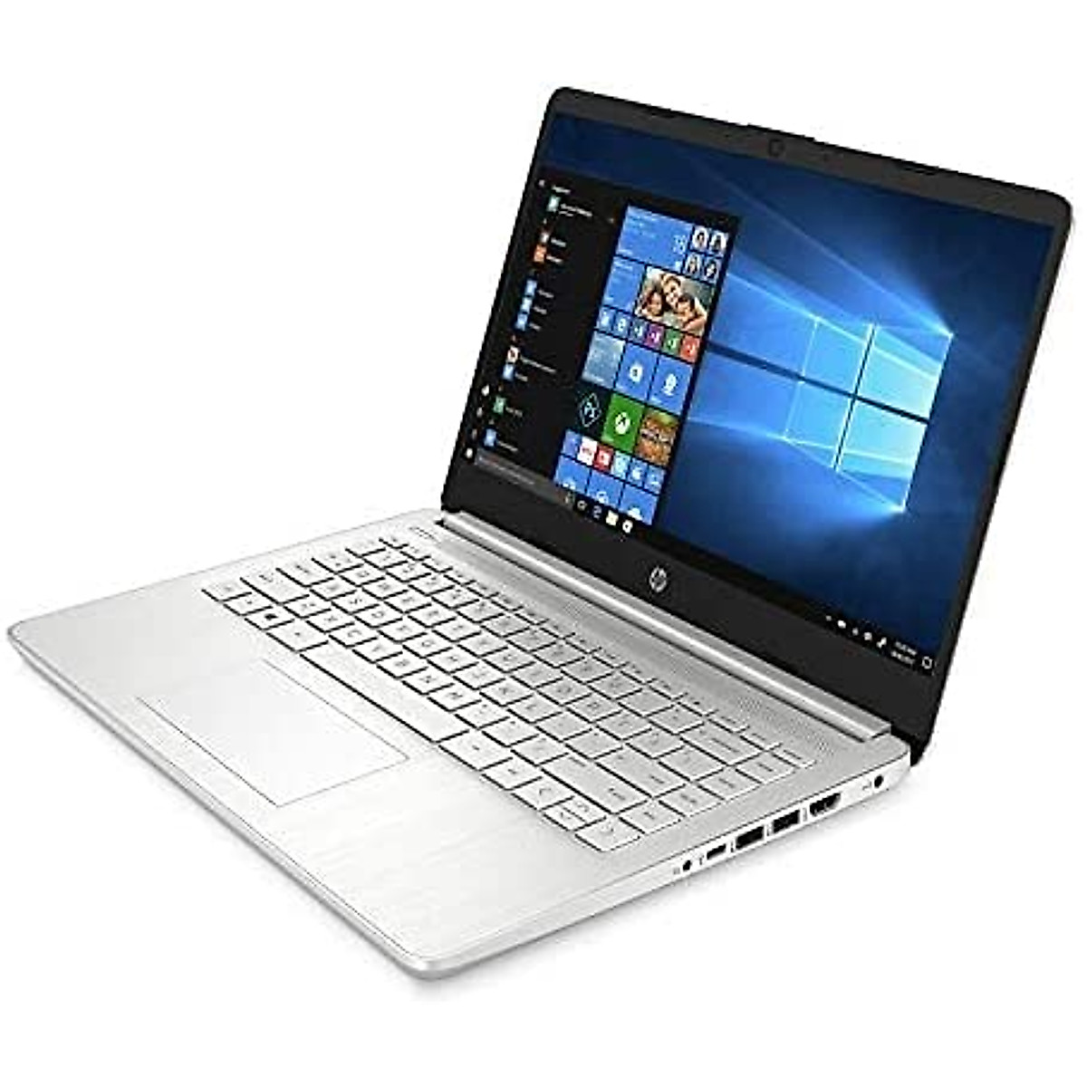 HP 14" Diagonal HD Premium Laptop | Intel Core i5-1135G7 | 8GB RAM | 256GB SSD | Intel Iris Xe Graphics | Windows 11 Home | Silver | with USB3.0 HUB Bundle