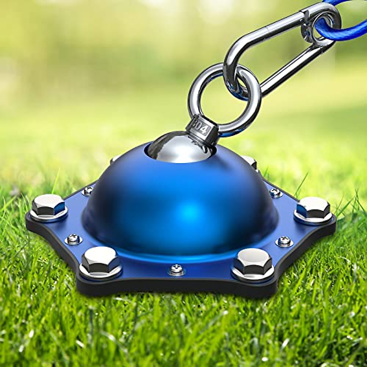 [New] 2023 Dog Tie Out Cable and Stake,360°Swivel Dog Anchor,30FT Dog Chain Leash,Heavy Dog Yard Stake Rust Proof Dog Run Can Hold 2 Dog Up to 150LBS,Suitable for Outdoor Camping